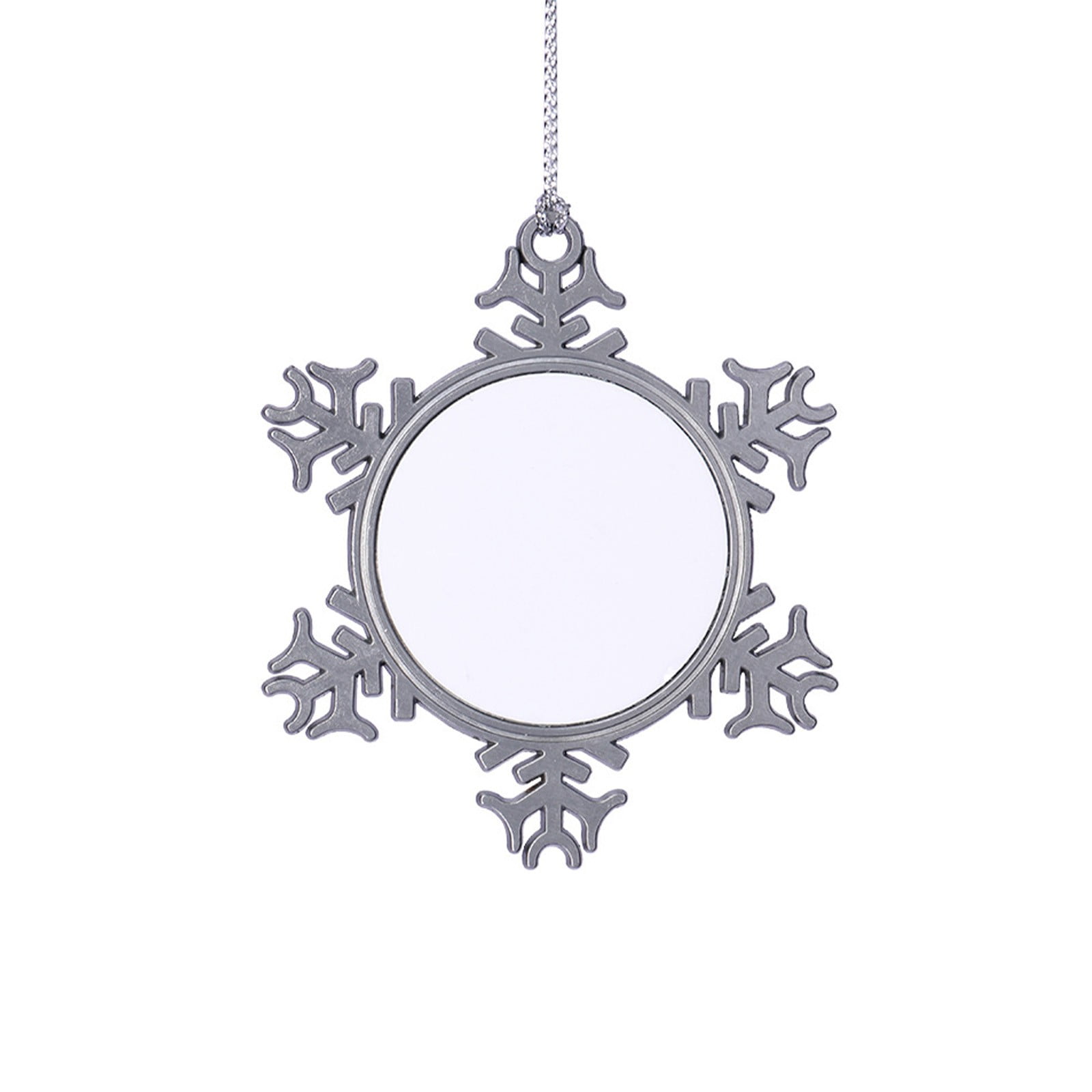 Picture Frame Christmas Ornaments,Snowflake Photo Frame Christmas ...