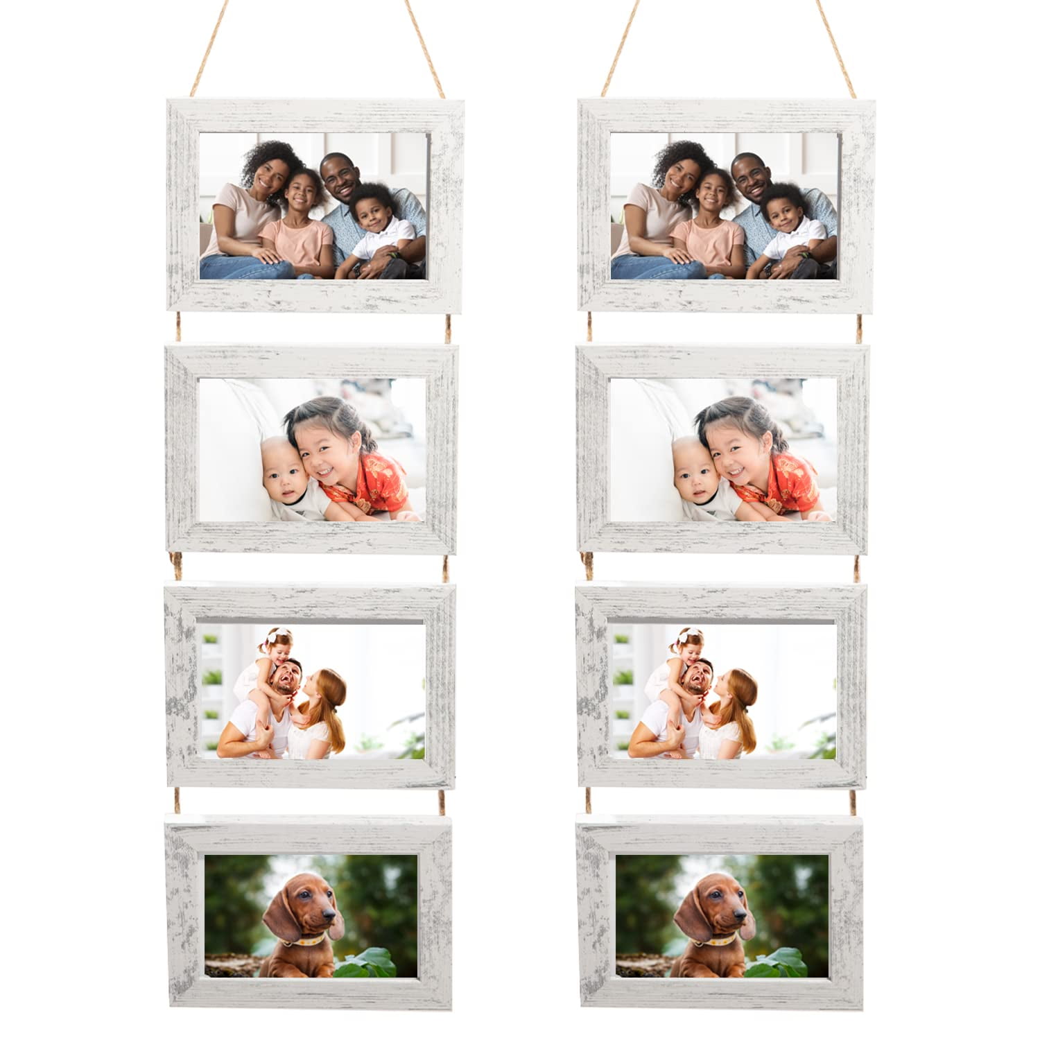 Picture Frame Collage - 5"x 7" (White) - Walmart.com
