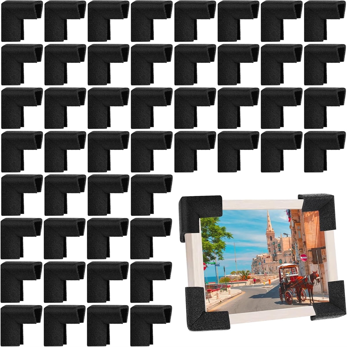 Picture Frame Foam Corner Protectors,Tutuviw 48 Pcs Mirror TV Foam ...