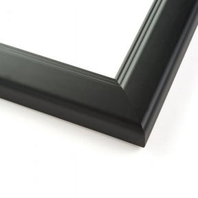 Picture Frame Moulding (Wood) 100Ft Bundle - Distressed/Aged Black ...