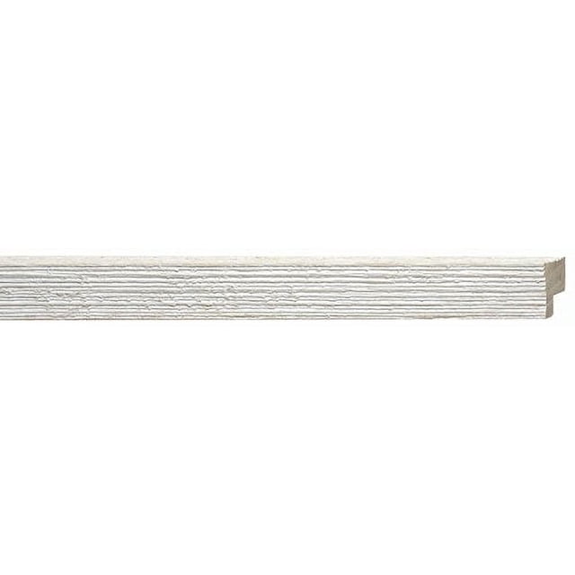 Picture Frame Moulding (Wood) 100Ft Bundle - Distressed/Aged White ...
