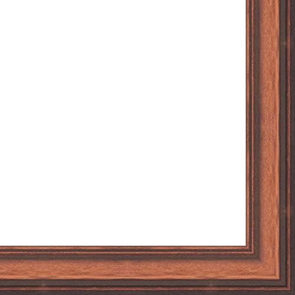 Picture Frame Moulding (Wood) 100Ft Bundle - Traditional Walnut Finish ...