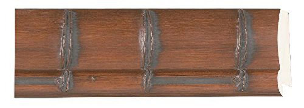 Picture Frame Moulding (Wood) 18Ft Bundle - Bamboo Walnut Finish - 2. ...