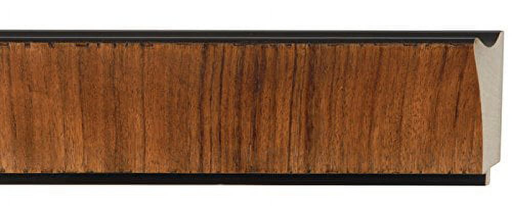 Picture Frame Moulding (Wood) 18Ft Bundle - Contemporary Honey Pecan ...