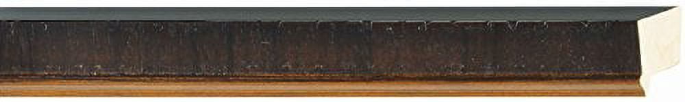 Picture Frame Moulding (Wood) 18Ft Bundle - Contemporary Walnut Finish ...