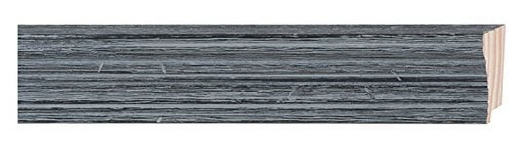 Picture Frame Moulding (Wood) 18Ft Bundle - Rustic Color Finish - 2.25 ...