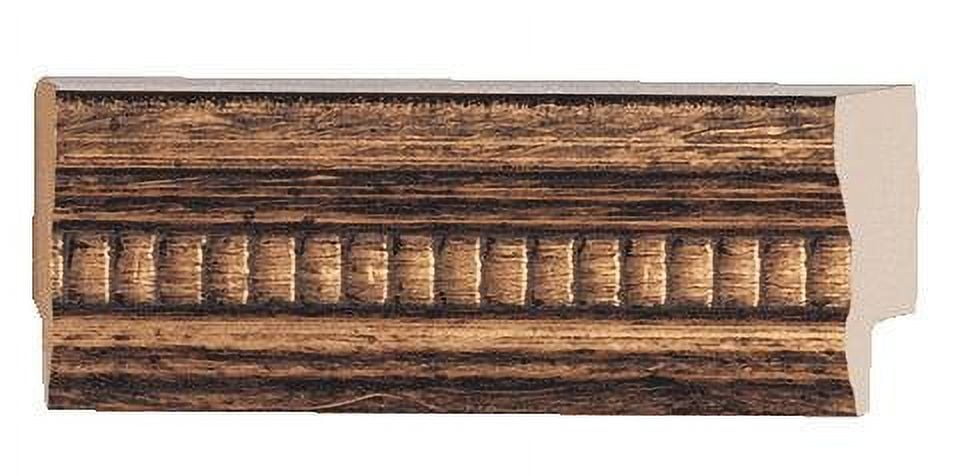 Picture Frame Moulding (Wood) 18Ft Bundle - Traditional Gold Finish - 0 ...
