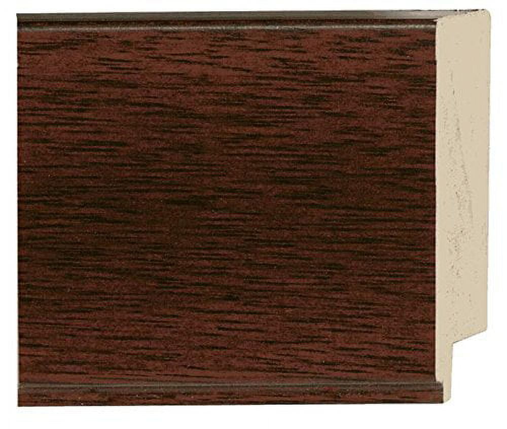 Picture Frame Moulding (Wood) 18Ft Bundle - Traditional Mahogany Finish ...