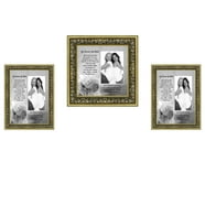 Picture Frame Set, 3 Piece Customizable Multi pack, 1-8x8, 2-4x4, for ...