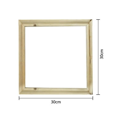 NSESSHome Wood Frame For Canvas Oil Painting Nature DIY Frame Picture ...