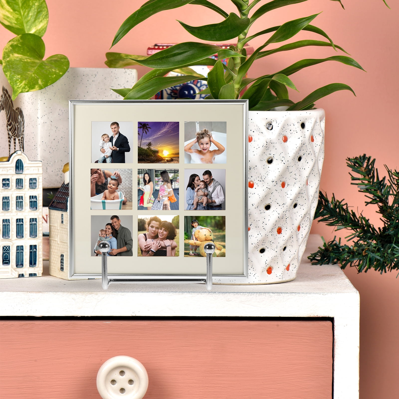 Picture Frame Stand Display Plate Holder Display Stand Metal Frame ...