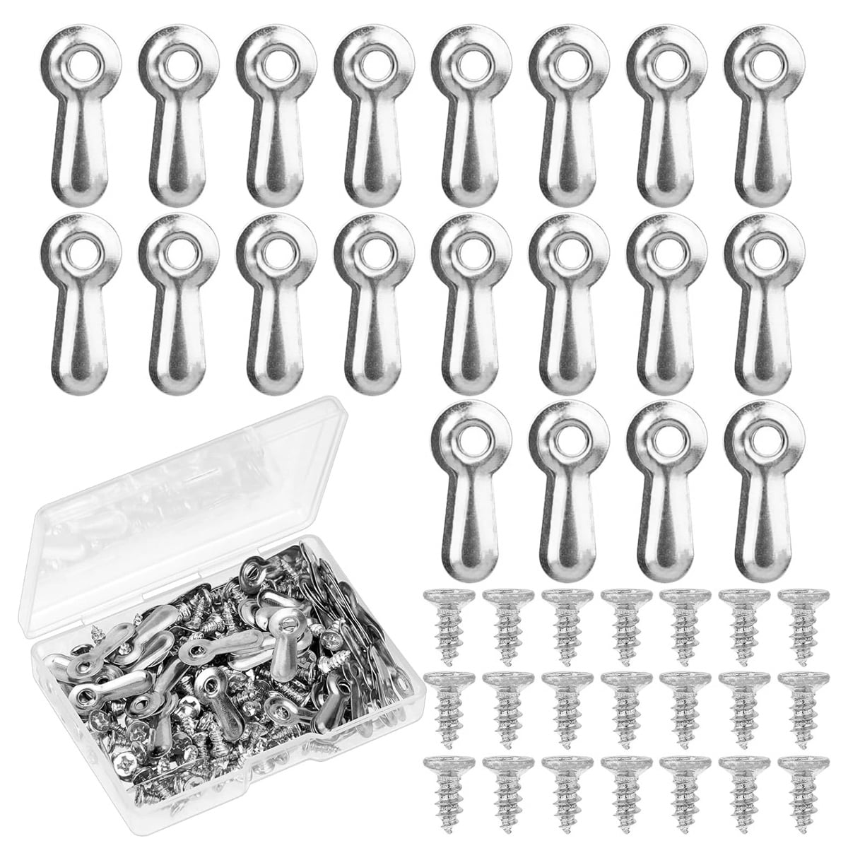 Picture Frame Turn Button Fasteners Set - 100 Pieces Photo Frame ...