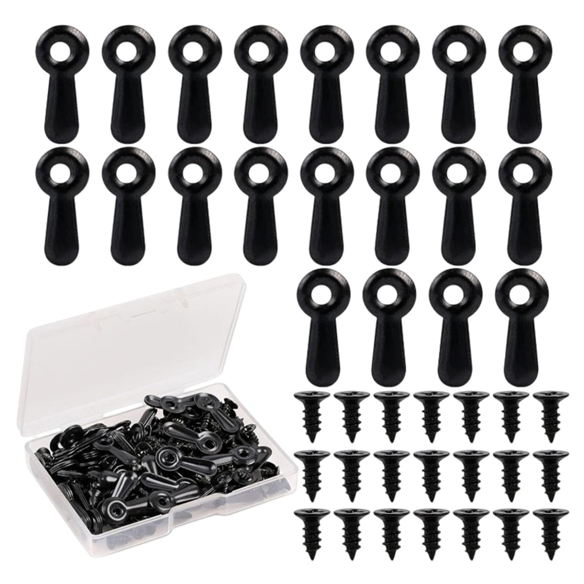 Picture Frame Turn Button Fasteners Set - 100 Pieces Photo Frame ...