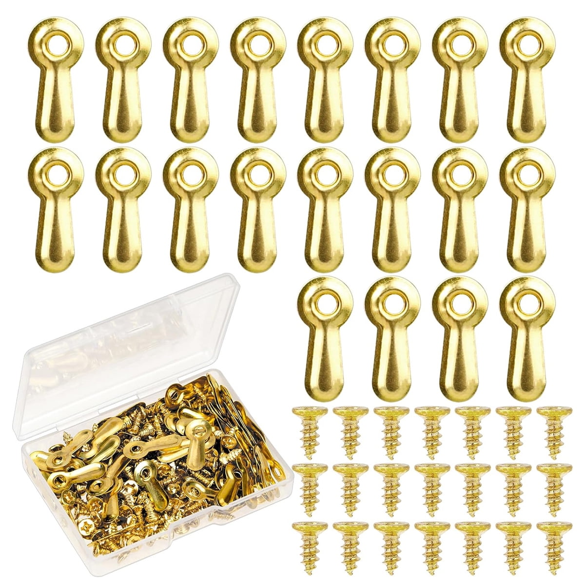 Picture Frame Turn Button Fasteners Set - 100 Pieces Picture Frame ...