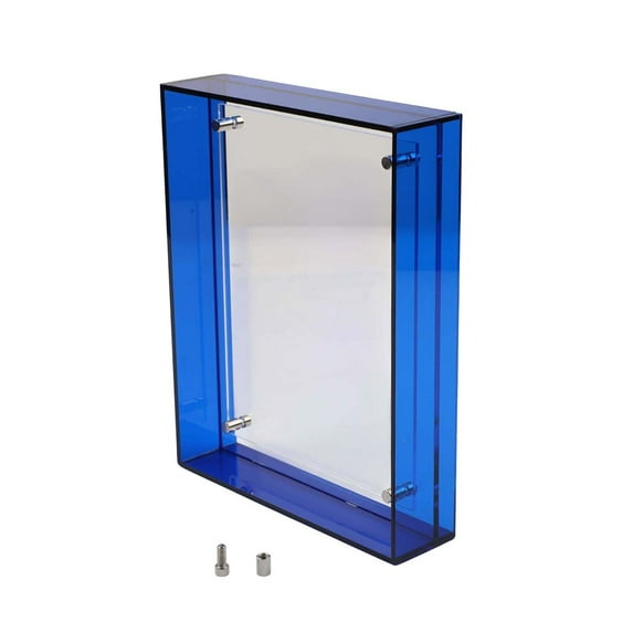 Picture Frames Color Acrylic Floating Photo Frame Horizontal Vertical ...