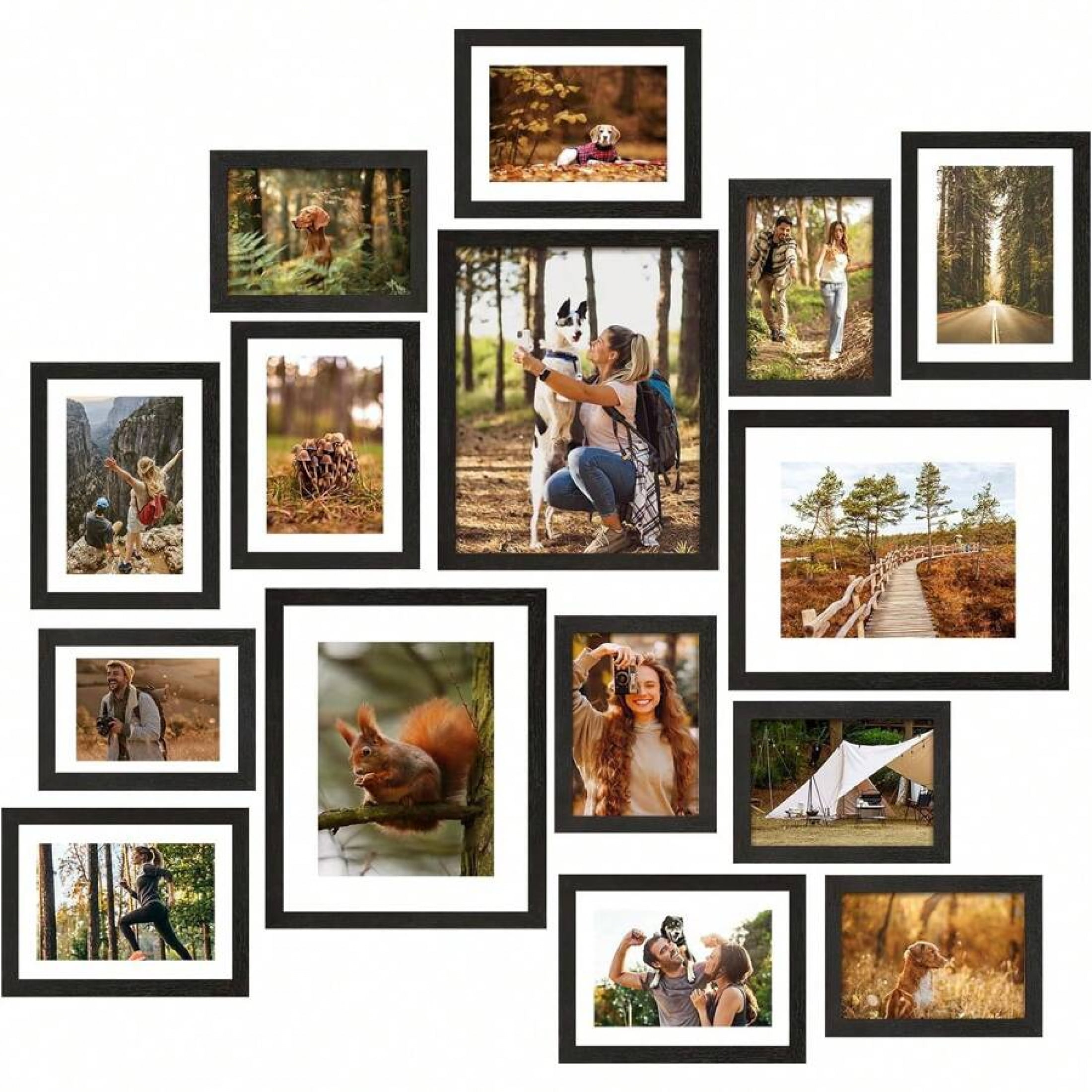 Picture Frames Set, Picture Frames Collage Wall Decor For Assorted ...