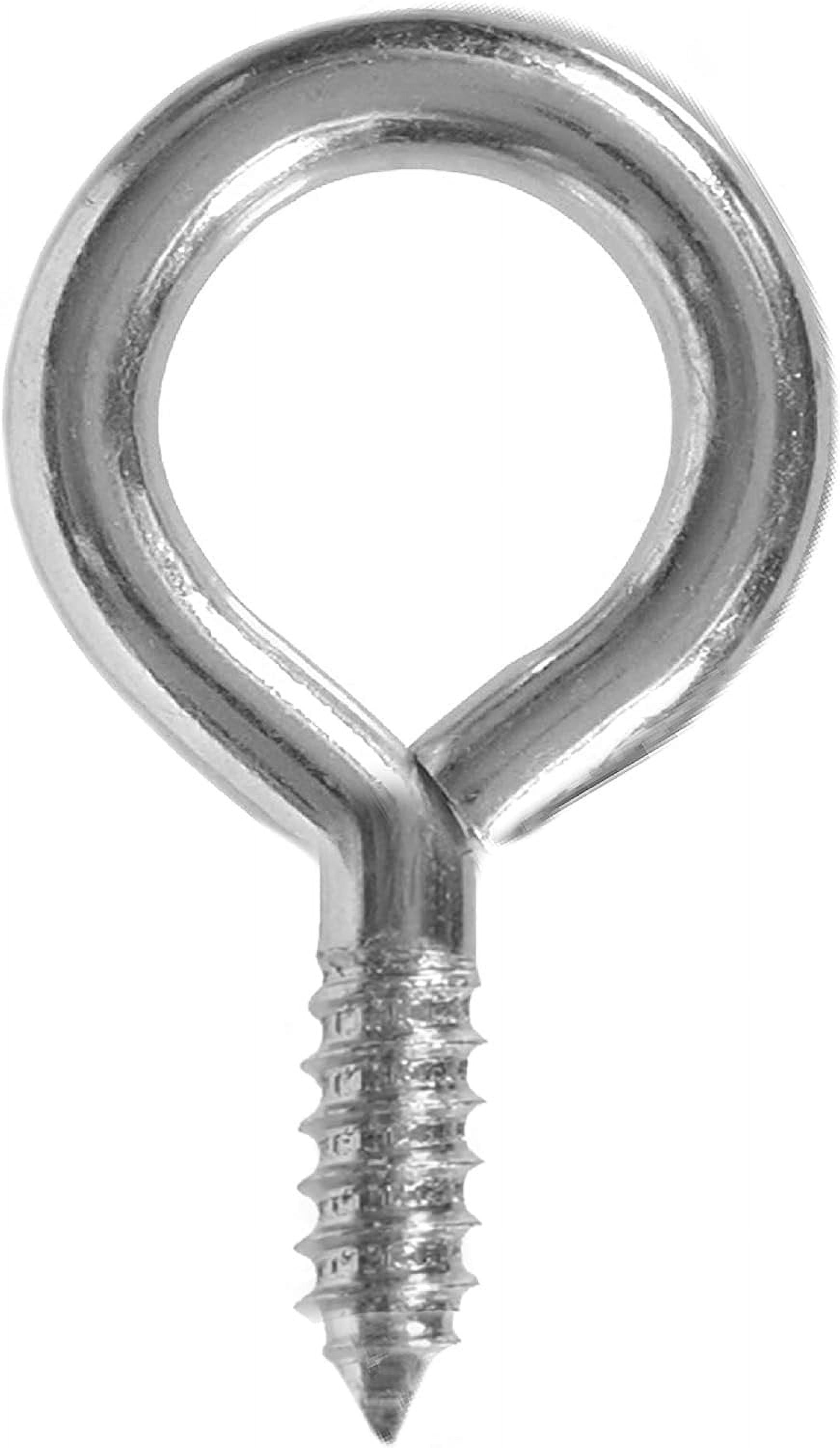 Picture Hang Solutions - 216.5 Short Shank Screweye Hooks - 9/16-inch ...