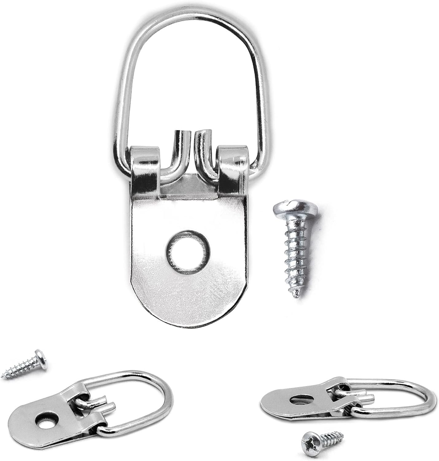 Picture Hang Solutions 25-lb Capacity Heavy Duty D-Ring Picture Hangers ...