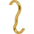 Picture Hang Solutions - Narrow Brass Picture Rail Molding Hooks ...