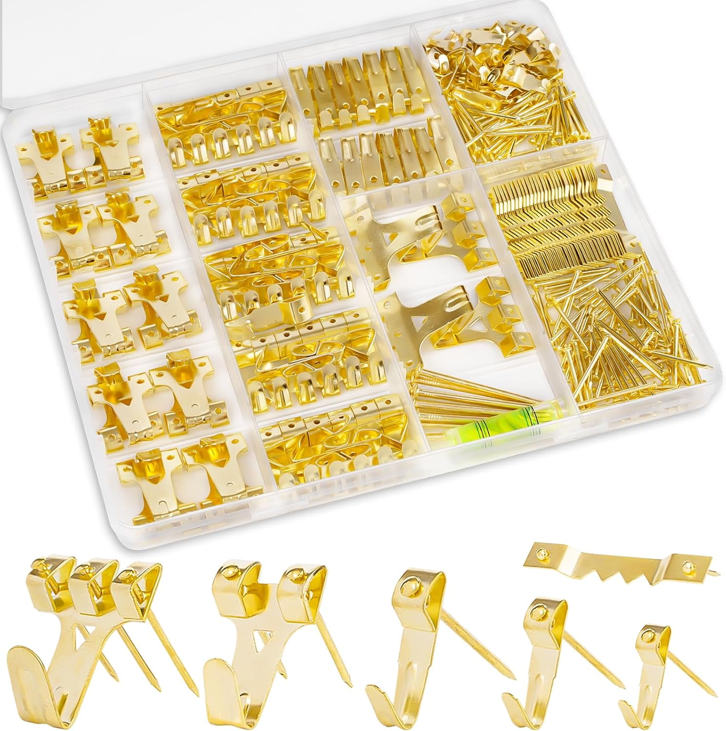 Picture Hangers, 385Pcs Picture Hanging Kit with Heavy Duty Picture ...