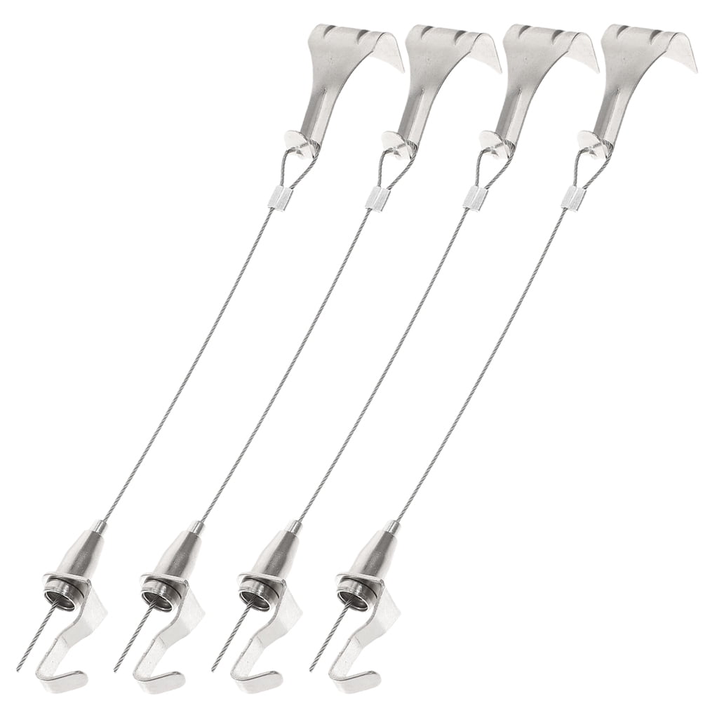 Raindrops Heavy Duty Wall Hook Picture Frame Hangers 4 Sets 15.7X0.4X0 ...