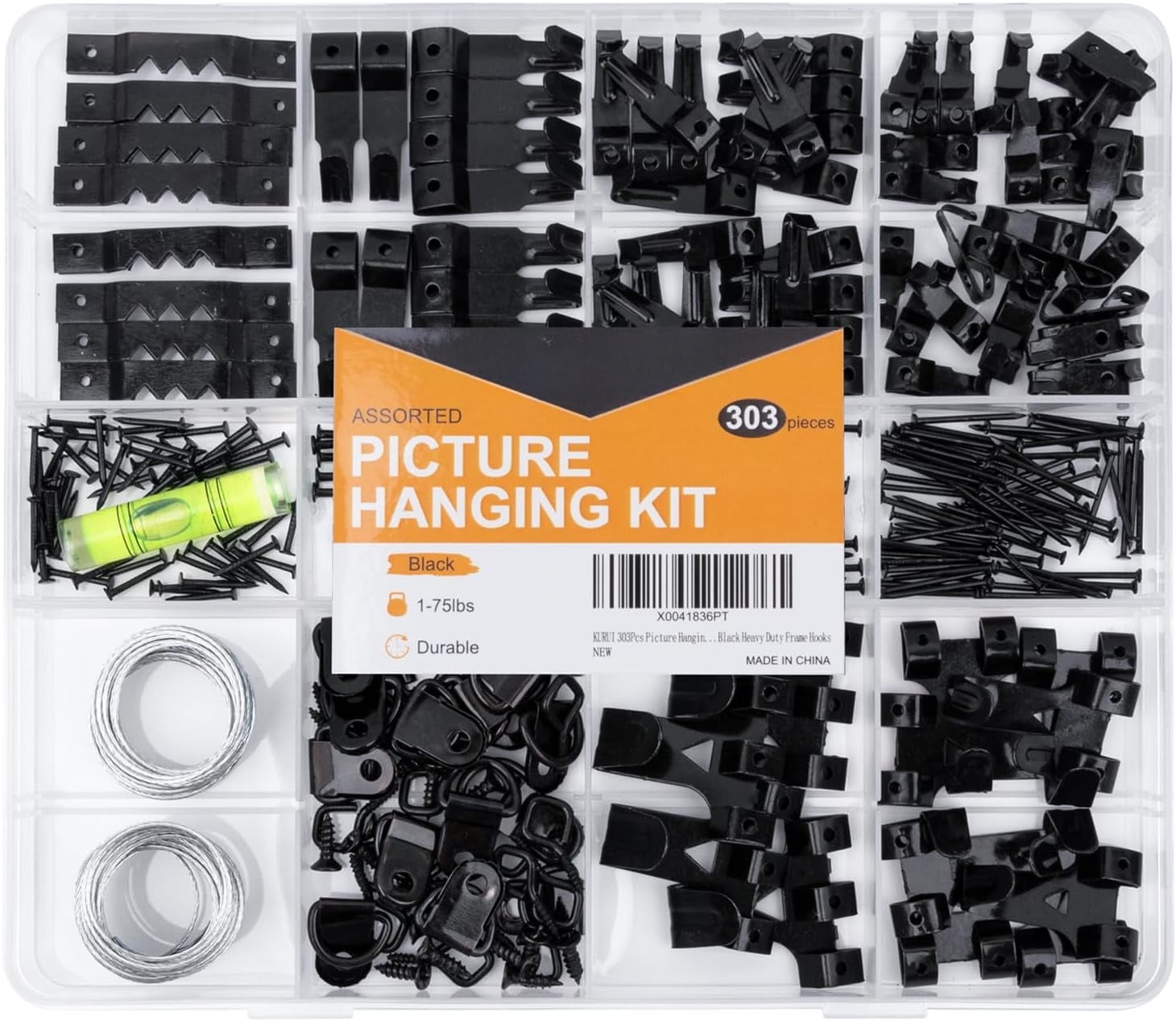 Picture Hanging Kit, Picture Hook Combination Kit with Heavy Duty ...