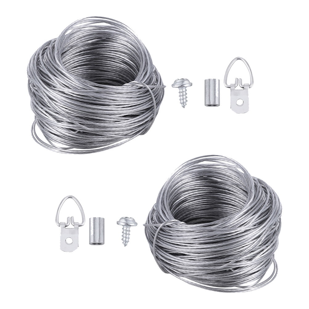 Picture Hanging Steel Wire Wire Rope Photo Frame Thread Silver 2000X0 ...