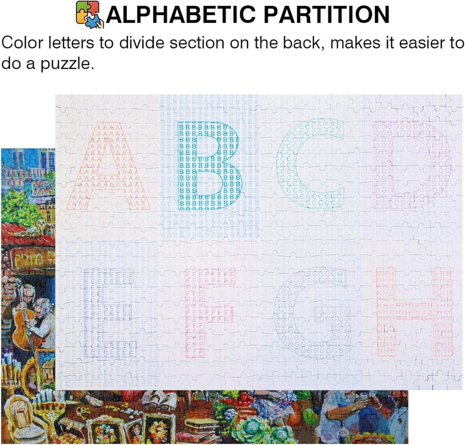Picture Jewish Market Jigsaw Puzzle 500 Pieces, Intellectual ...