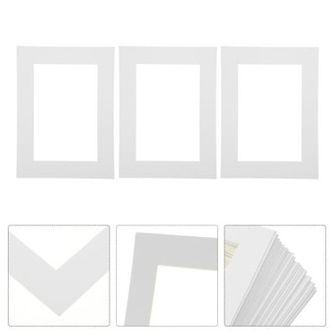 Pacon Pre-Cut Mat Frames for Photo/Art, 12 Mats/ 5 Asst Sizes, 60/Pack ...