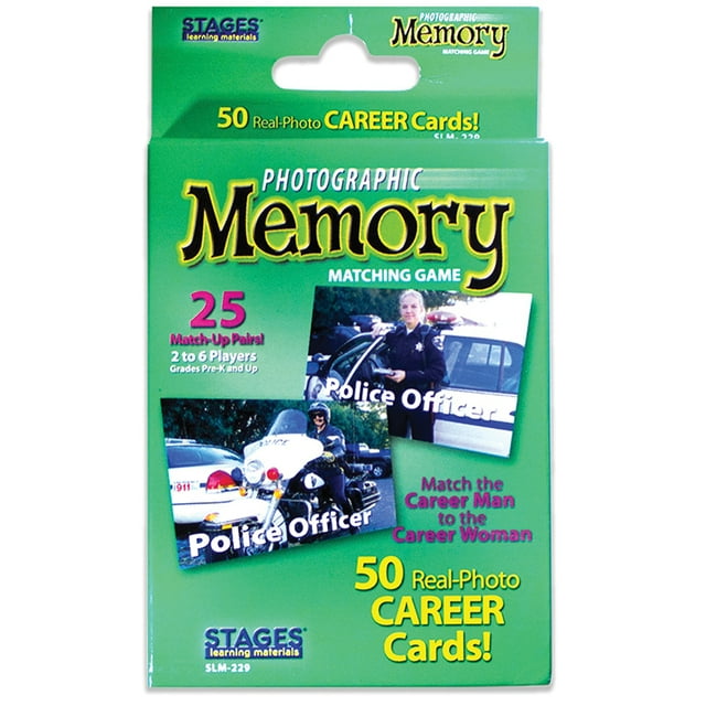 Picture Memory Careers Card Game - Walmart.com