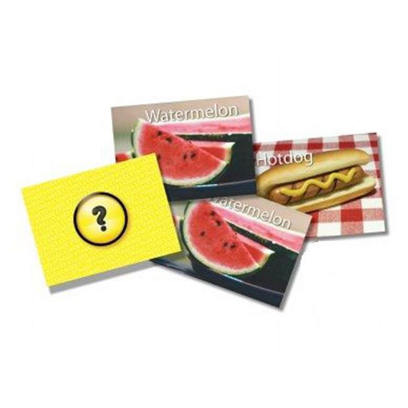 Picture Memory Foods Card Game Real Photo Concentration Game - Walmart.com