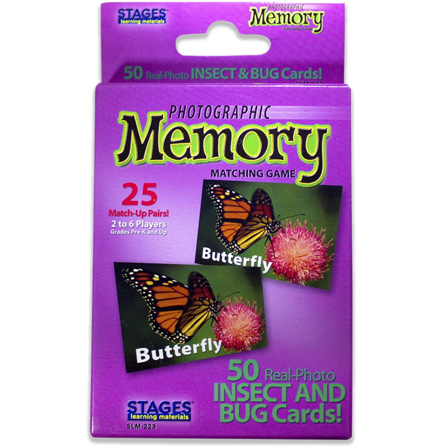 Walmart Insect & Bug Memory Card Game - Fun Matching for Kids, Adults ...