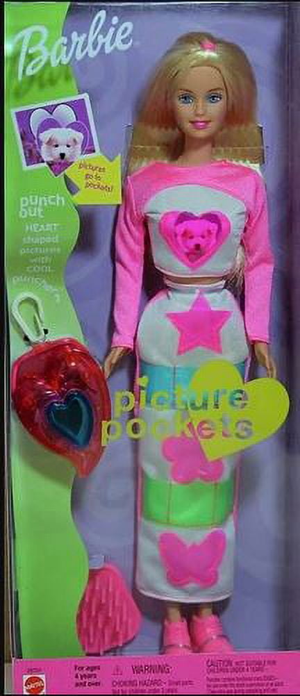 Picture Pockets Barbie Doll 2000 Mattel 28701 - Walmart.com