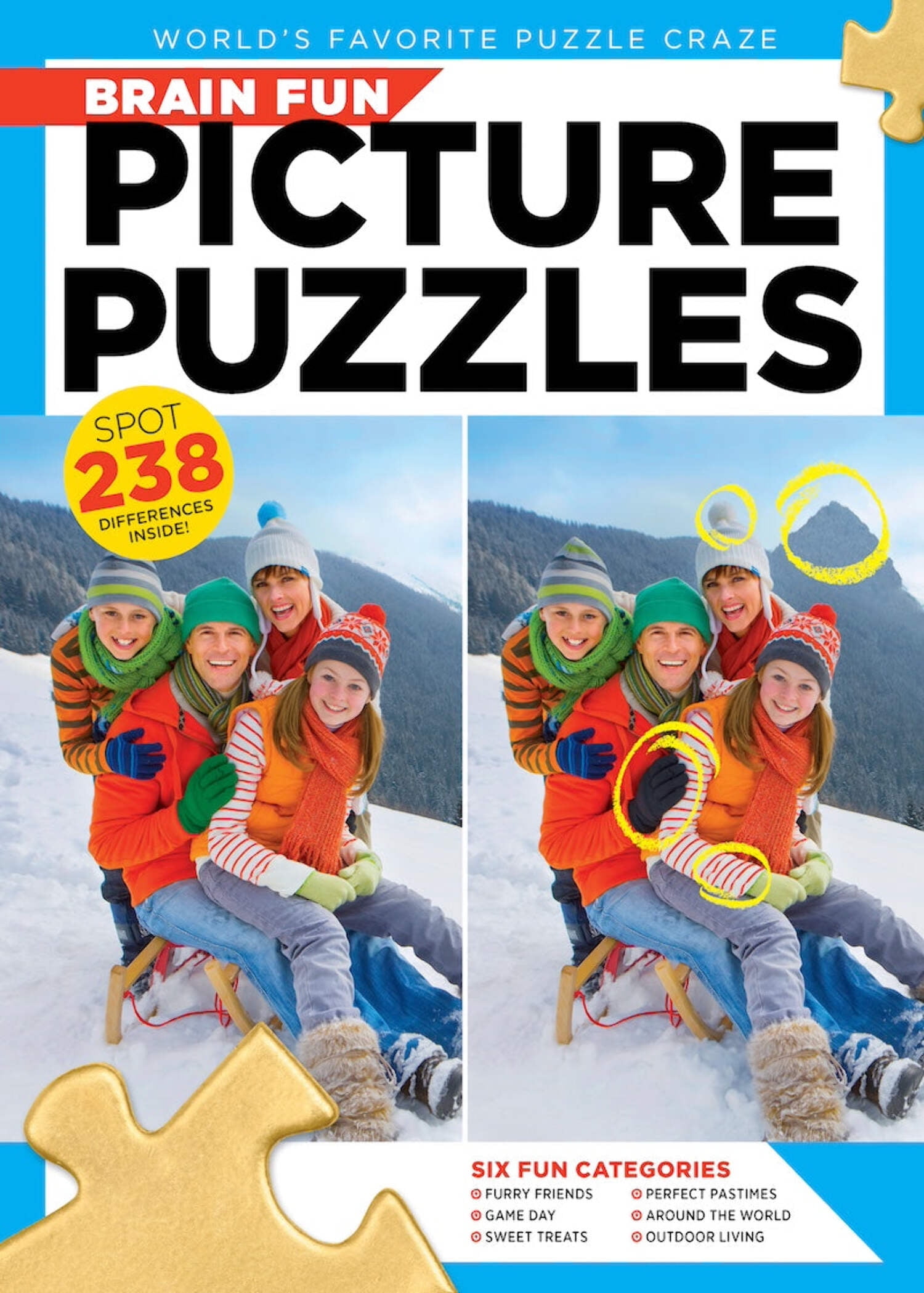 Picture Puzzle - Brain Fun: Spot 238 Differences, Unscramble Photo, Odd ...