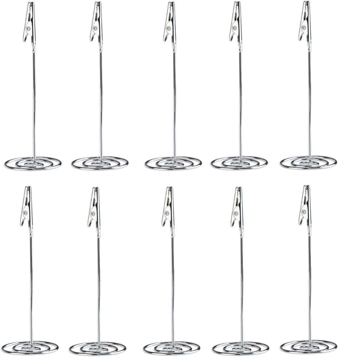 Picture Stand 10pcs Place Clip Name Place Holder Photo Holders Message ...