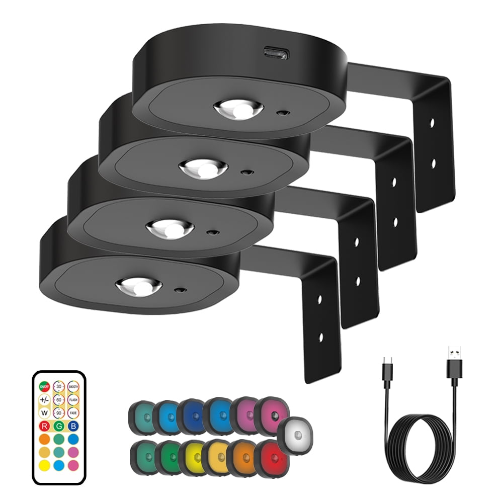 Picture light, rechargeable battery powered picture light, Spotlight ...