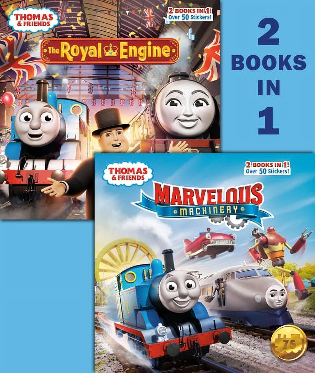 Pictureback(R): Marvelous Machinery/The Royal Engine (Thomas & Friends ...