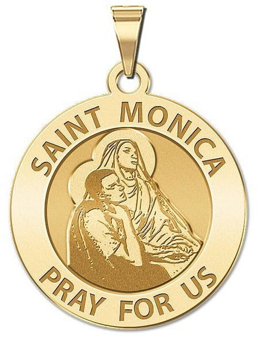 PicturesOnGold.Com Saint Monica W/ Her Son Saint Augustine Religious ...