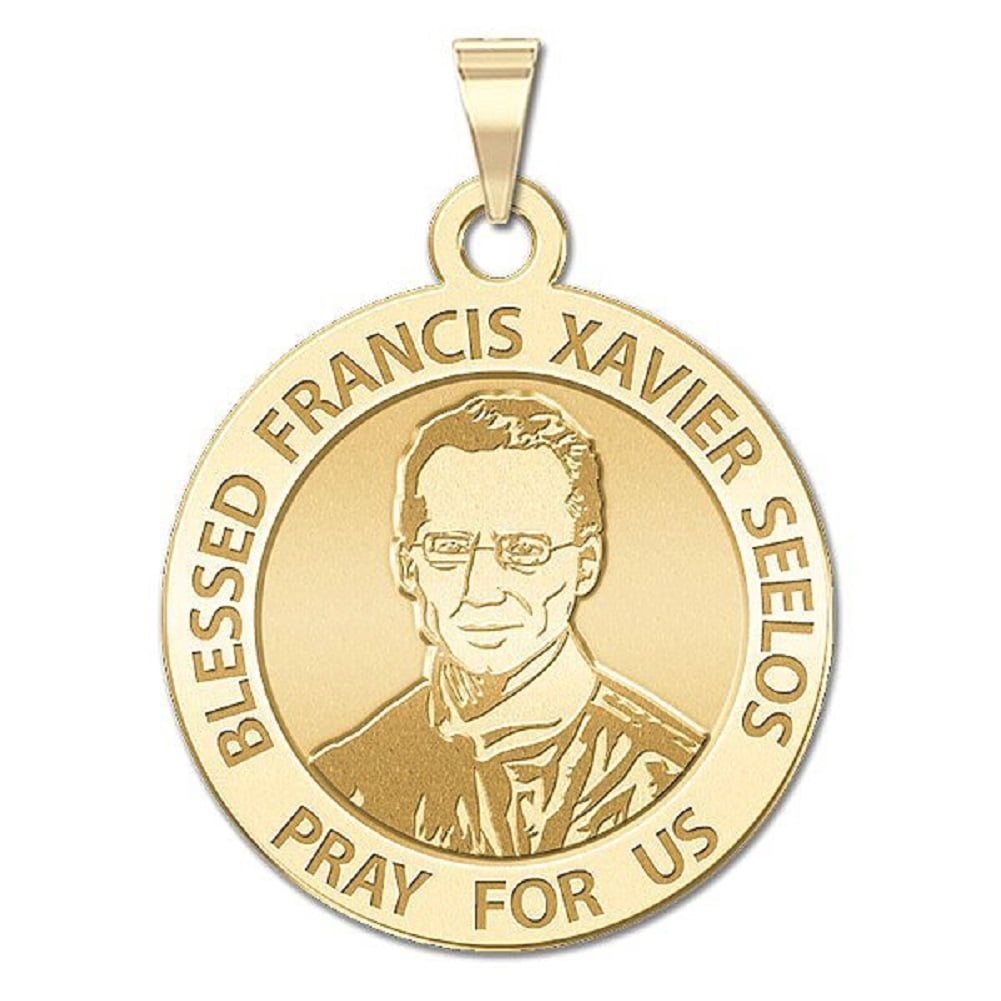 PicturesOnGold.com Blessed Francis Xavier Seelos Round Religious Medal ...