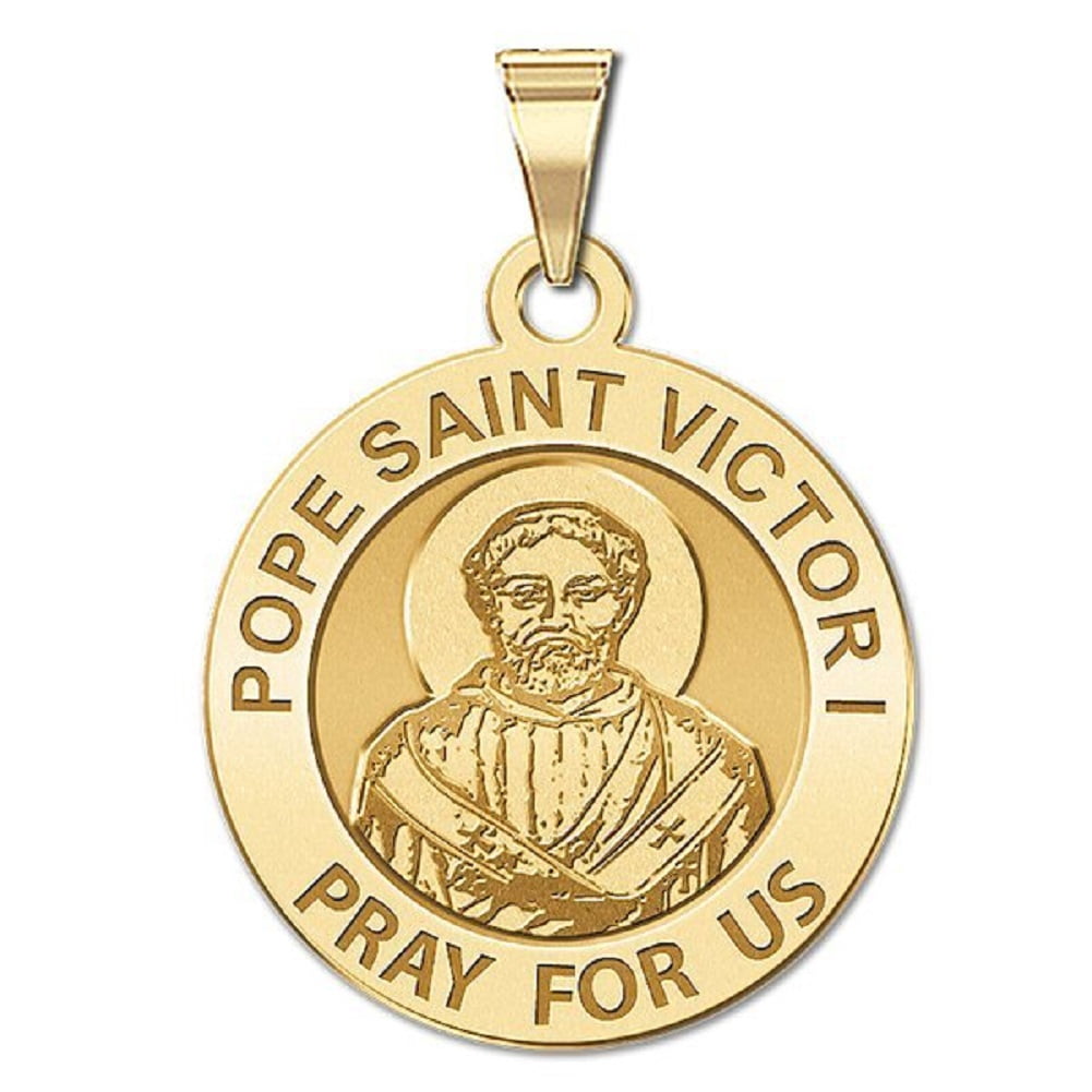 PicturesOnGold.com Pope Saint Victor I Religious Medal Female Adult - 1 ...