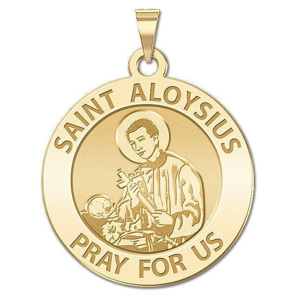 PicturesOnGold.com Saint Aloysius Gonzaga Religious Medal Female Adult ...