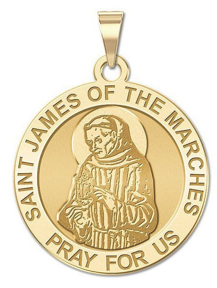 PicturesOnGold.com Saint James of The Marches Religious Medal Female ...