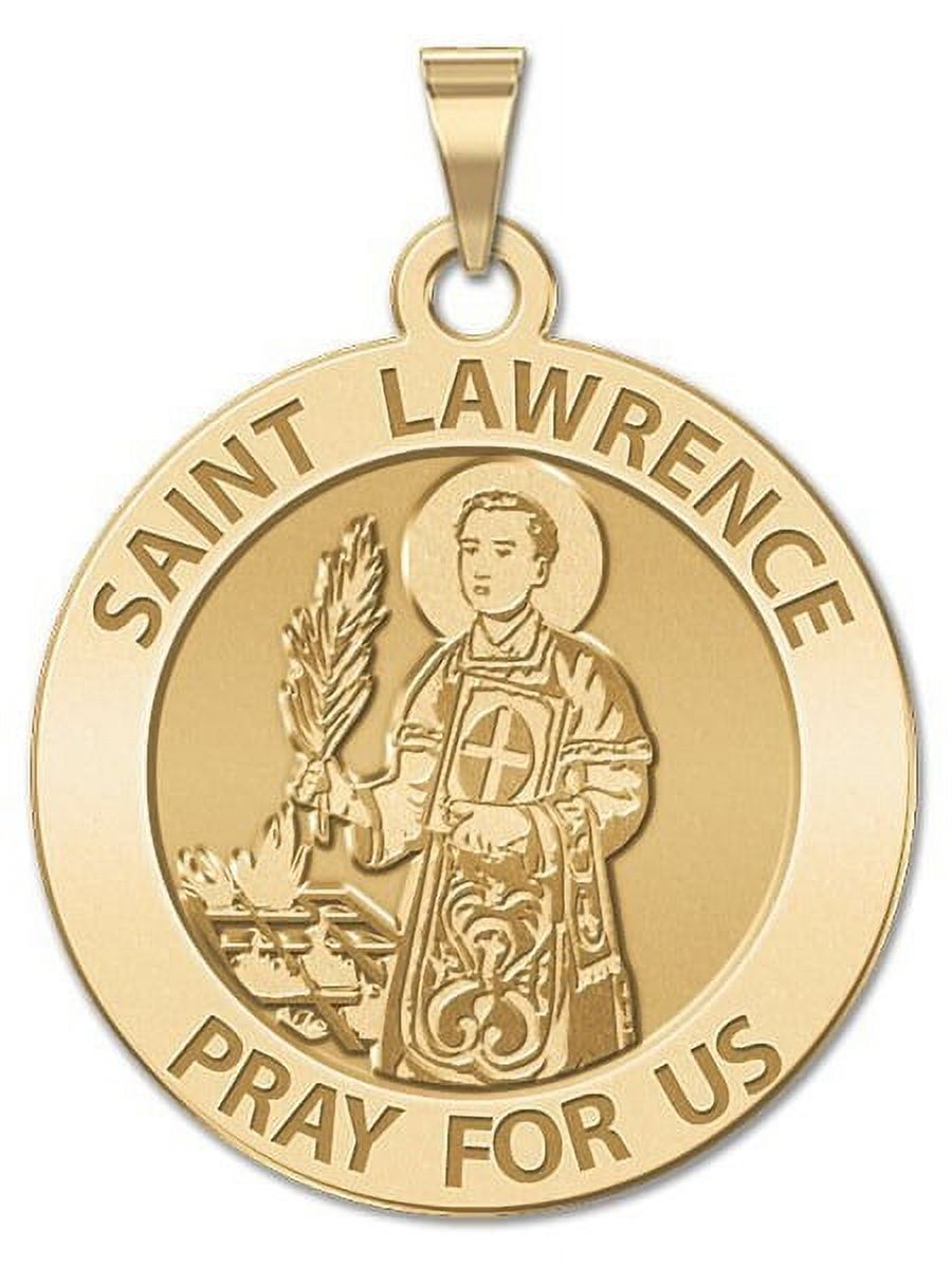 PicturesOnGold.com Saint Lawrence Religious Medal Female Adult - 2/3 ...
