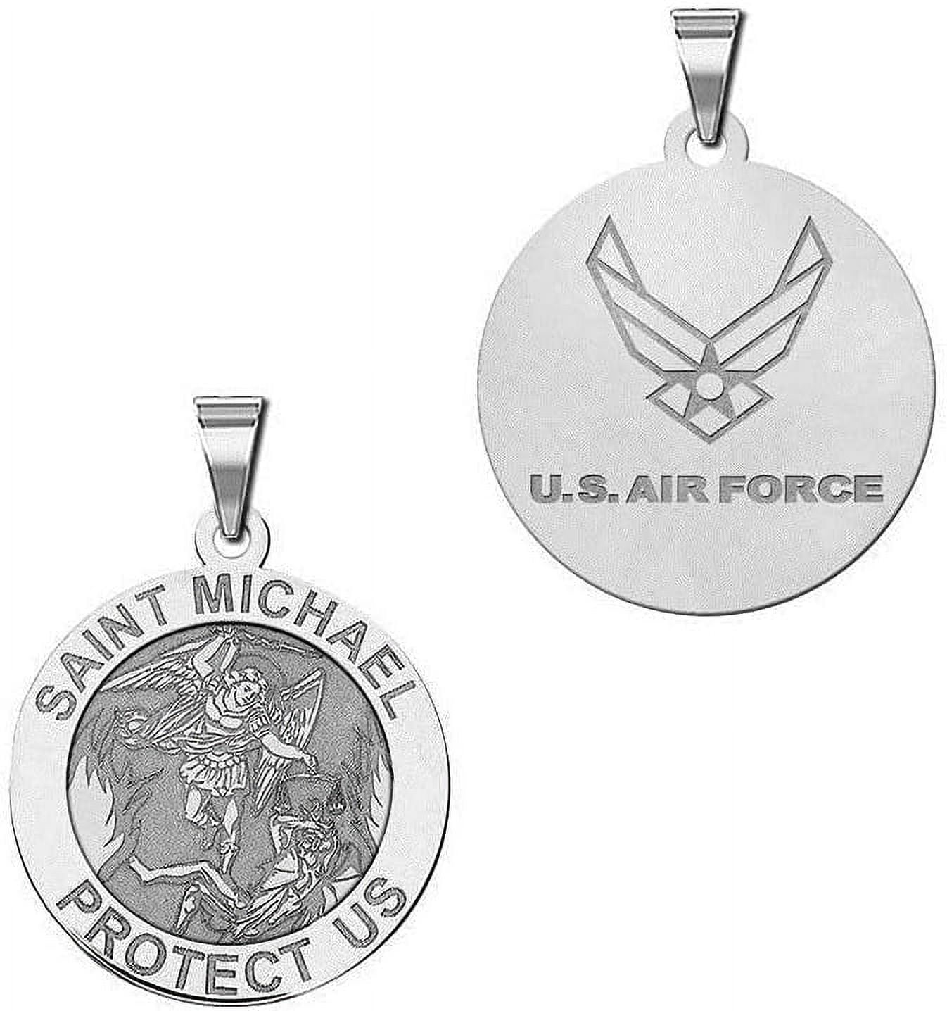 PicturesOnGold.com Saint Michael Doubledside Religious Medal Protection ...