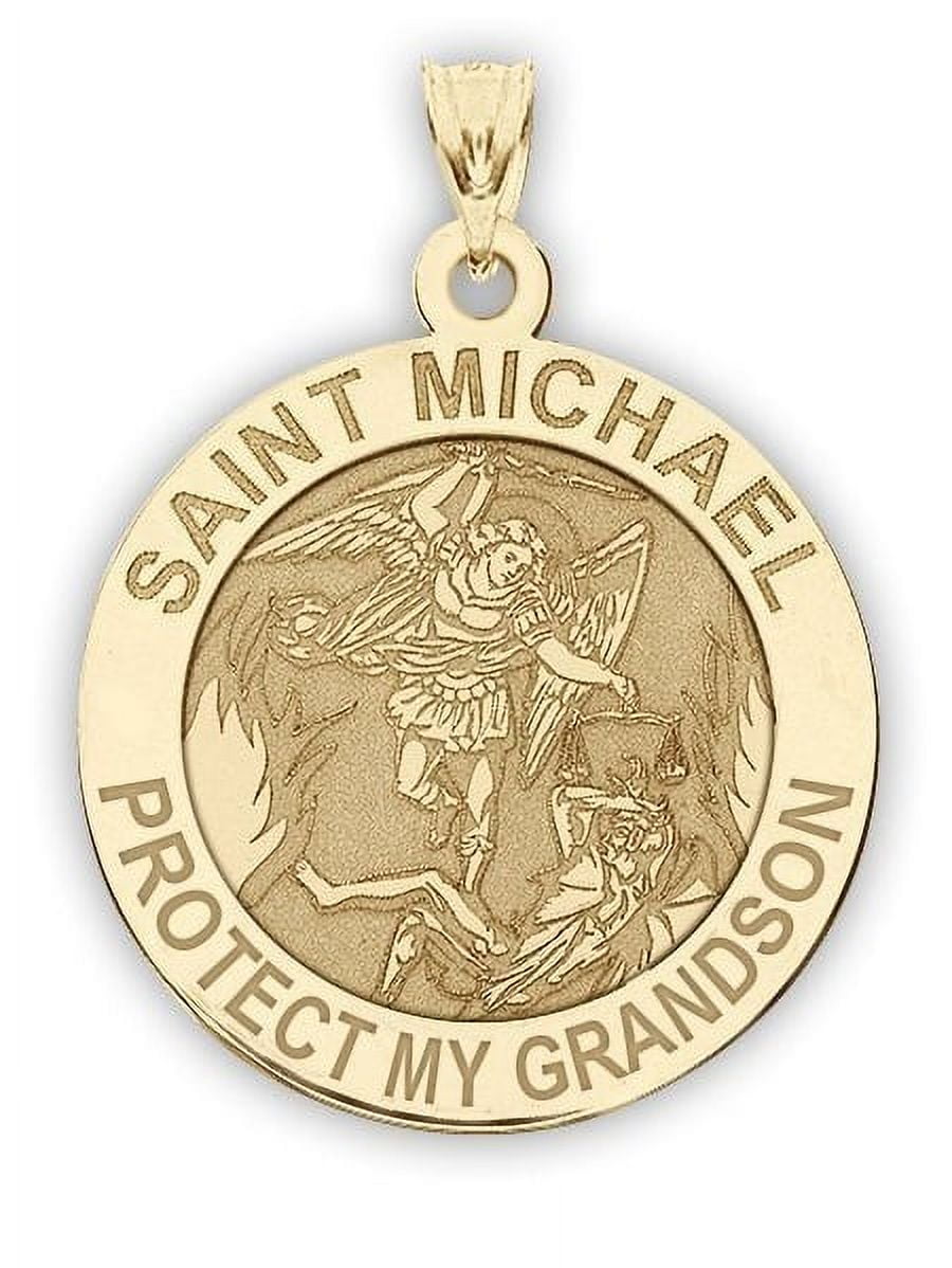 PicturesOnGold.com Saint Michael - Protect My Grandson - Religious ...