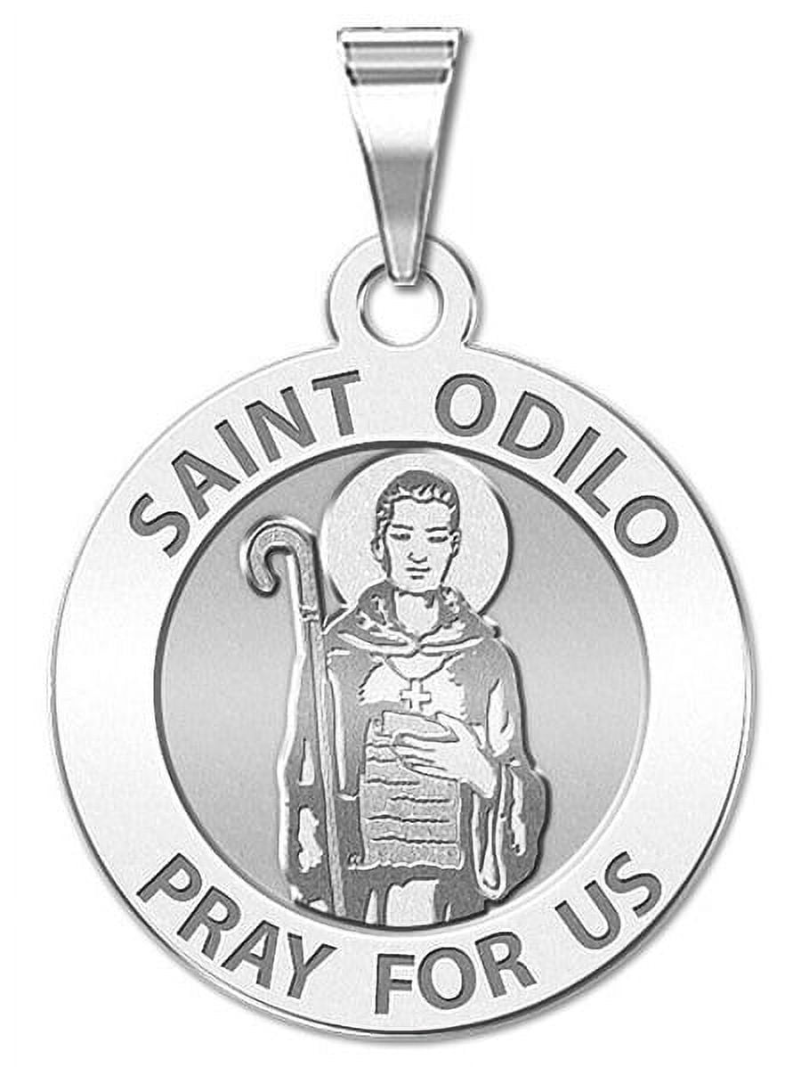 PicturesOnGold.com Saint Odilo Religious Medal - 2/3 Inch Size of Dime ...