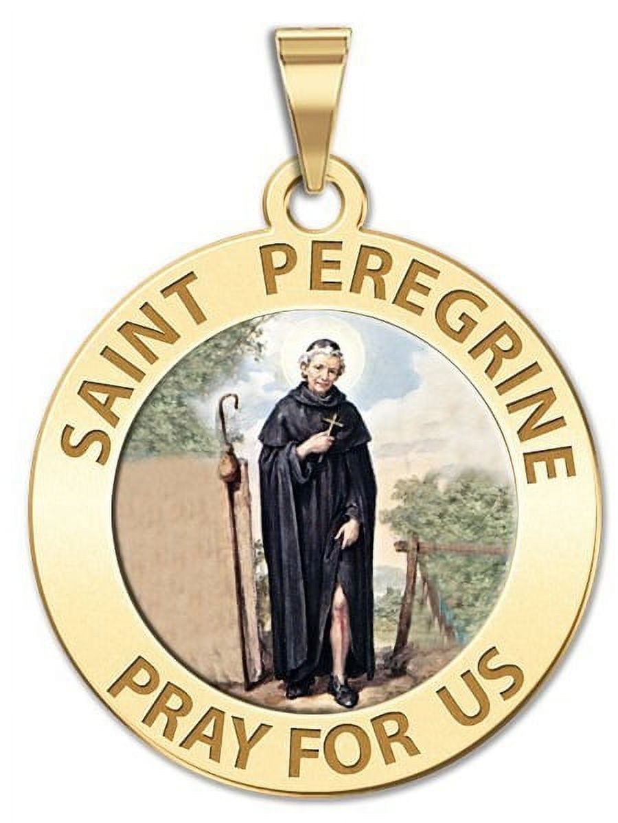 PicturesOnGold.com Saint Peregrine Religious Medal Color Female Adult ...