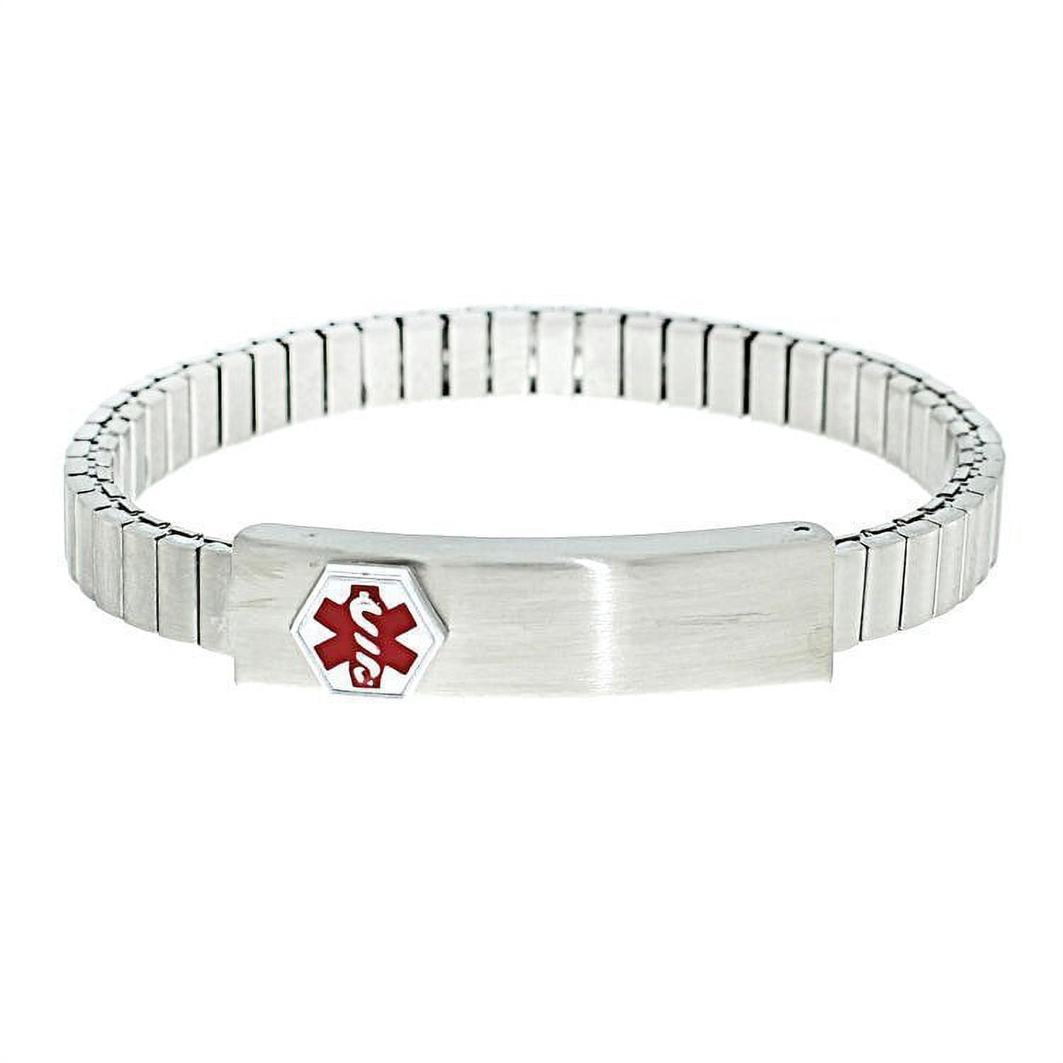 PicturesOnGold.com Stainless Steel Ladies Expansion Bracelet Unisex ...