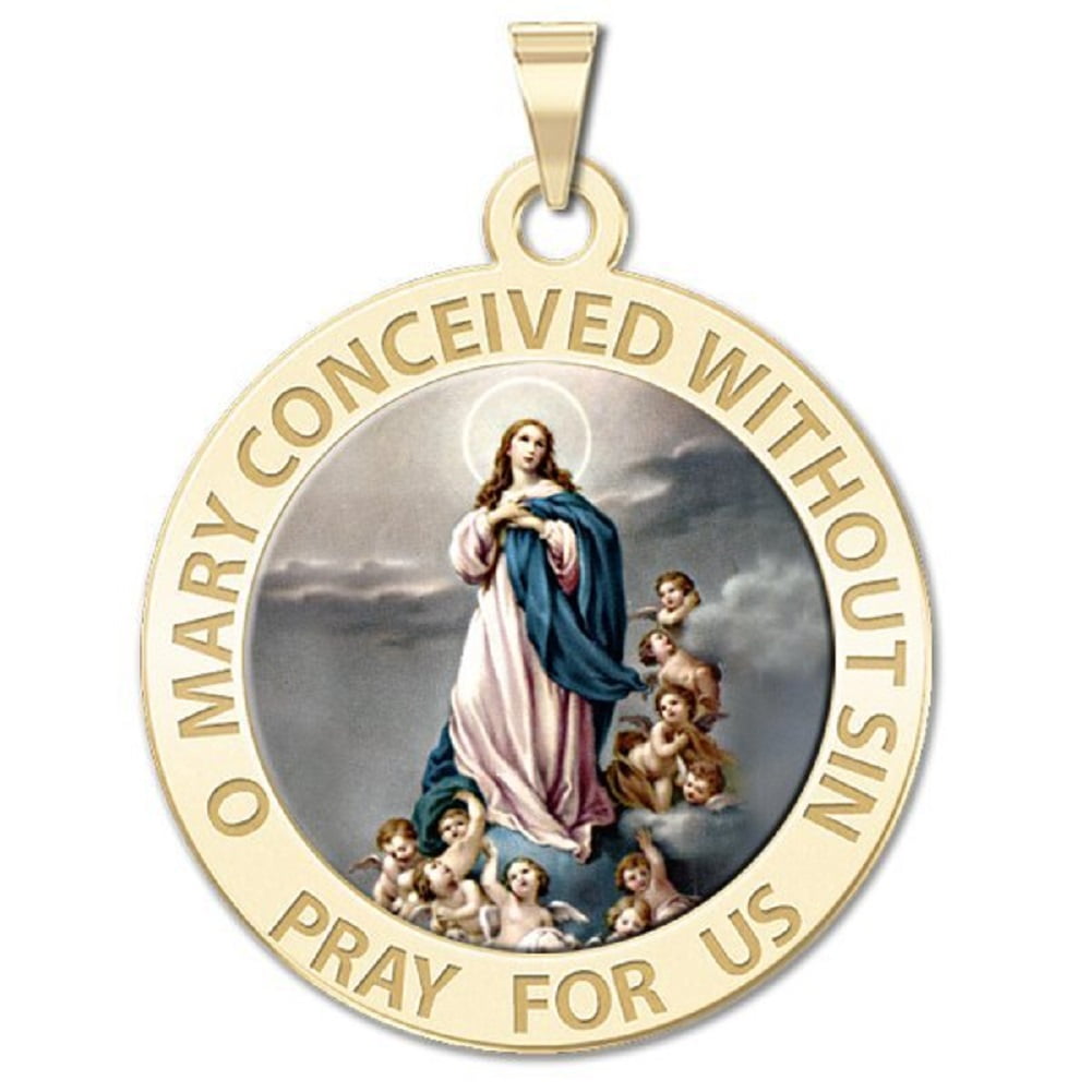 Picturesongold.Com Immaculate Conception Religious Medal Female Adult ...