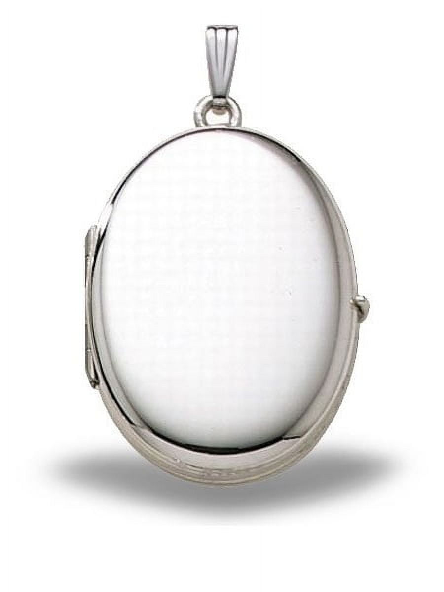 Picturesongold.Com Oval Four Photo Locket Female Adult - 3/4 inch x 1 1 ...